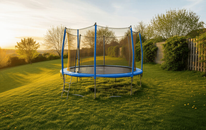 How to Level a Trampoline on Uneven Ground Without Digging - LevelDry ...